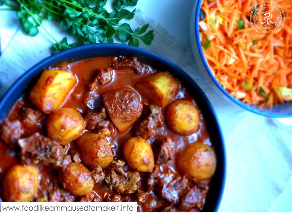 Durban Mutton Curry With Potatoes Recipe Food Like Amma Used To Make It